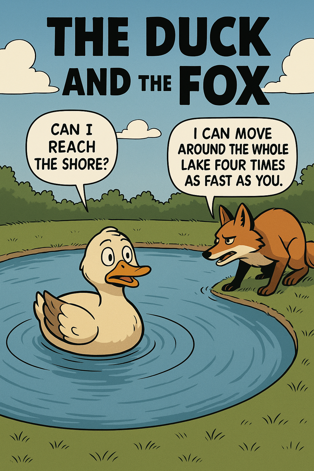 Can The Duck Escape From The Fox? | by Barry Leung, CoMN, KoMG, ARM ...