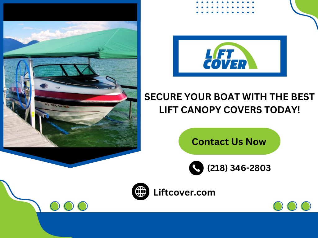 Upgrade Your Boat Lift with ShoreMaster Canopy Covers Today! - Lift ...