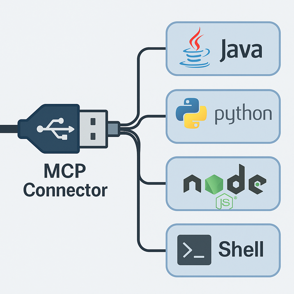 MCP Server Connector— Quick Build Guide with Multi-Language Support | by Vishal Mysore | Medium