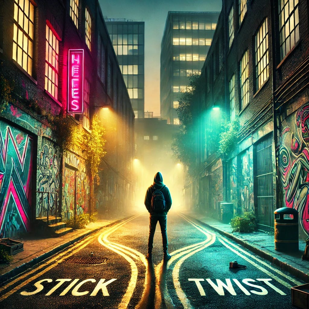 Stick or Twist. A Poem | by Tony | Jan, 2025 | Medium