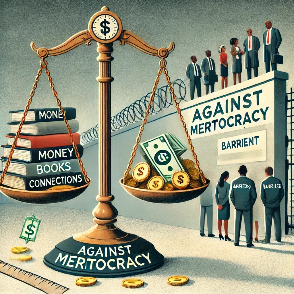 Against ‘Meritocracy’. The following notes on the topic of… | by Petit ...