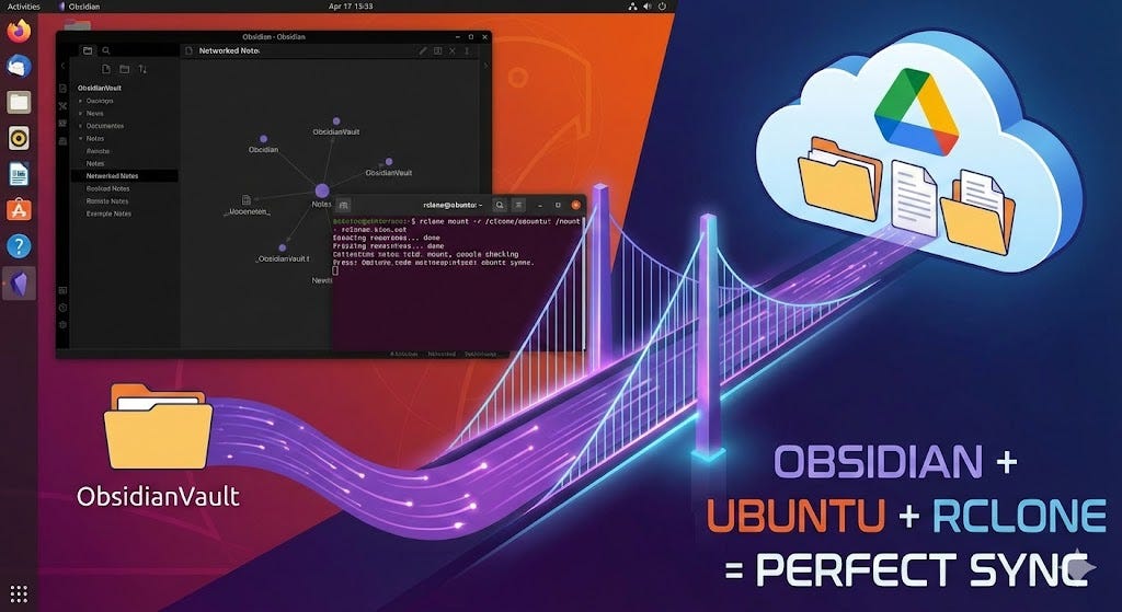 The Ultimate Guide to Syncing Obsidian on Ubuntu with Google Drive | by ...