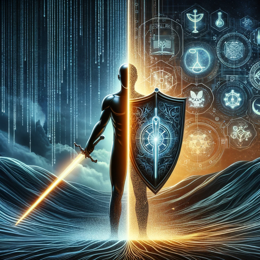 The Dual Nature of Knowledge: Weapon and Shield in the Digital Age | by ...