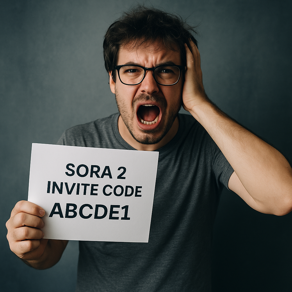 The Impossible Hunt: Why Getting a Sora 2 Invite Code Feels Like Winning the Lottery | by Dr ...