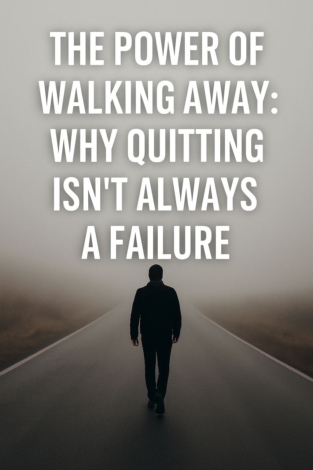 The Power of Walking Away: Why Quitting Isn’t Always a Failure | by ...