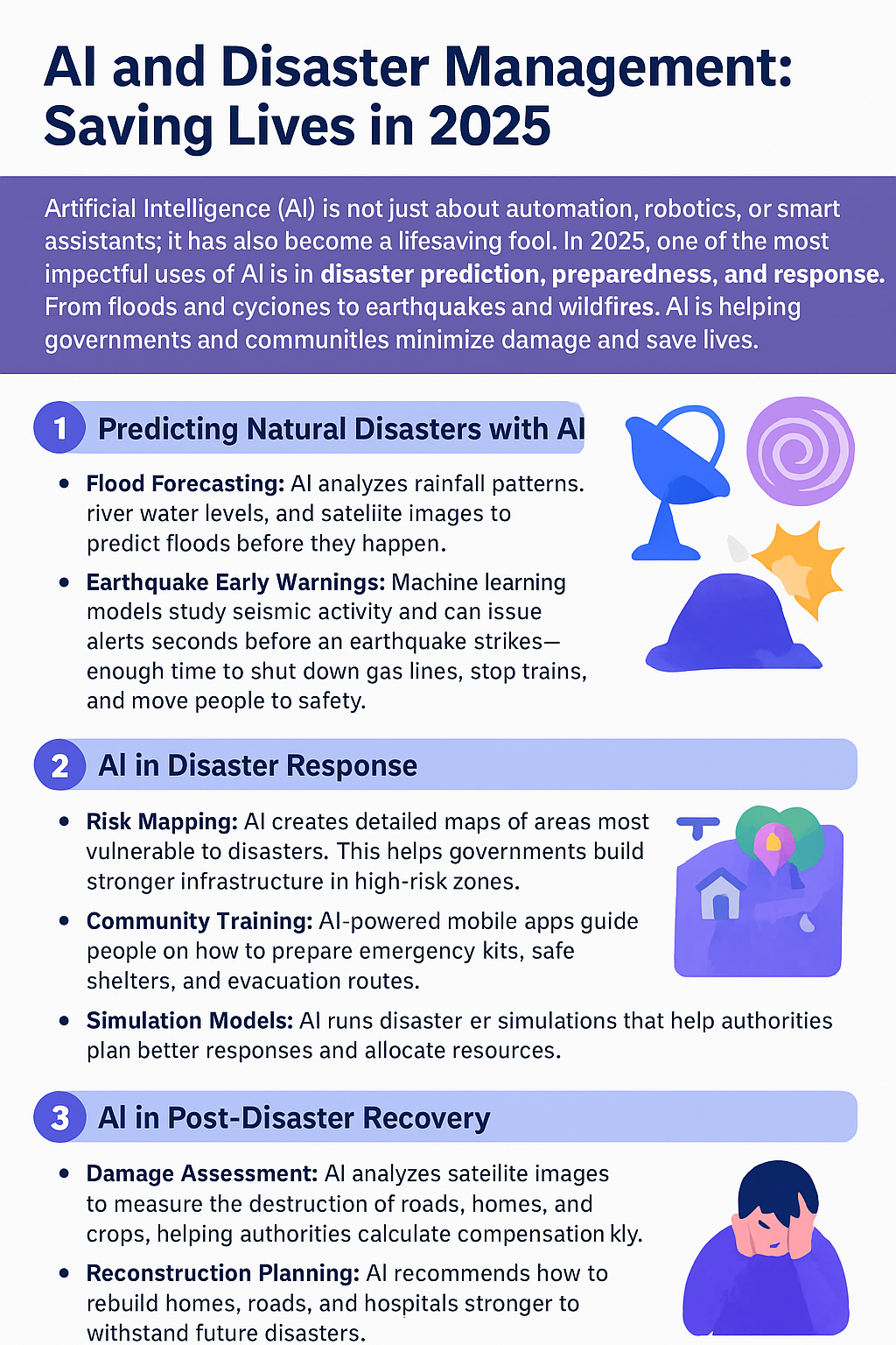 AI and Disaster Management: Saving Lives in 2025 | by Tishapatidar ...
