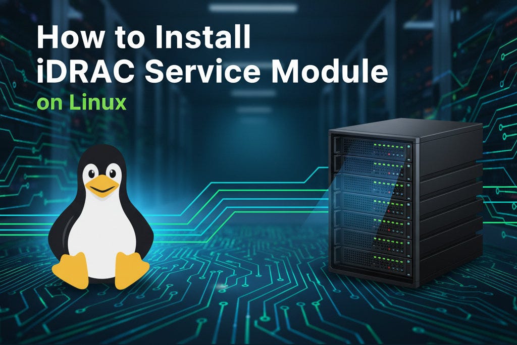 How to install iDRAC Service Module on Linux | by Mingyi | Medium