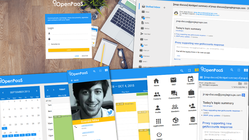 OpenPaaS goes Material Design. Hi, | by Jeremie kornobis | Medium