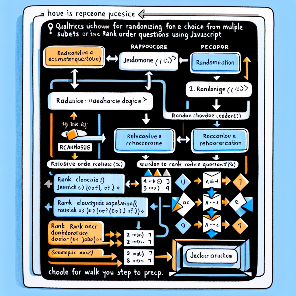 Using JavaScript, randomize and display one choice from multiple subsets in Qualtrics rank order ...