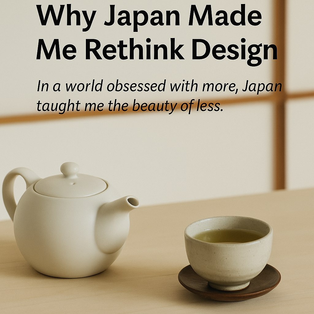 🇯🇵 Why Japan Made Me Rethink Design | by InsightFeed | Jul, 2025 | Medium