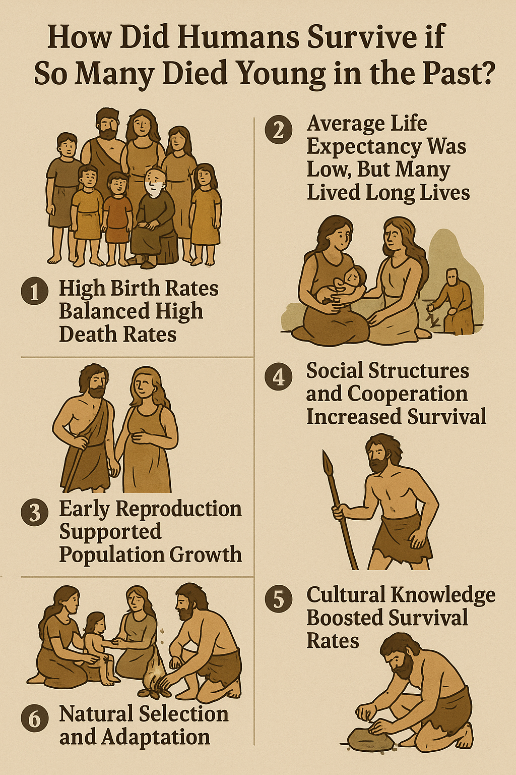 How Did Humans Survive If So Many Died Young in the Past? | by Chathun ...