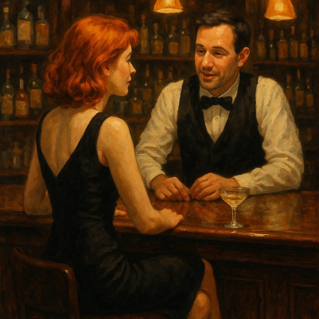 The woman in the black dress | by Donald Boyer | Abyss Arts | May, 2025 ...