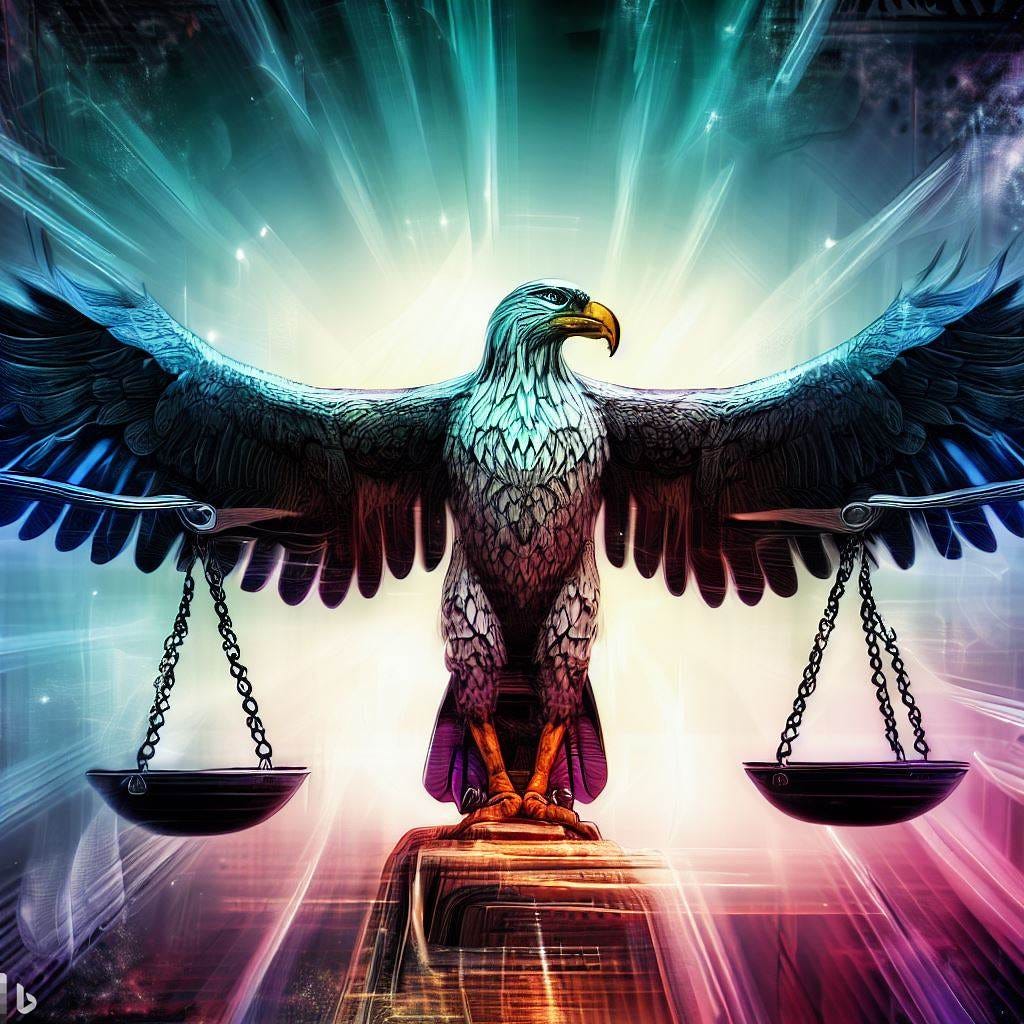 Cold, Hard AI Law: With Legal Eagle | by Creation Space | Medium