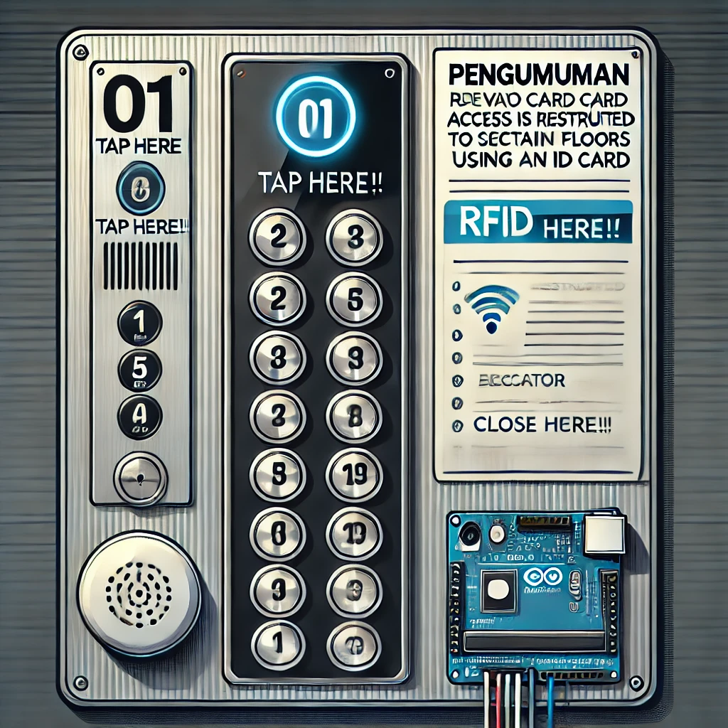 Inovasi Sistem Keamanan Lift/Elevator: Menggunakan RFID, Wemos, dan ...