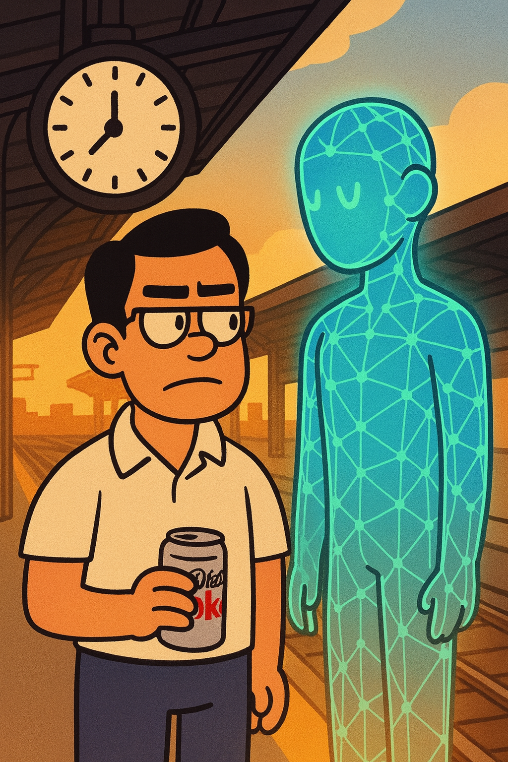 The 10-Minute Train to Y: Why Humans Wait and AI Doesn’t | by adans ko ...