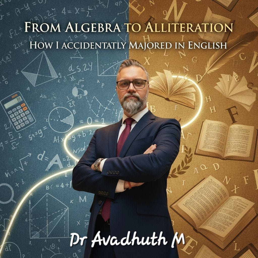 "From Algebra to Alliteration: How I Accidentally Majored in English ...