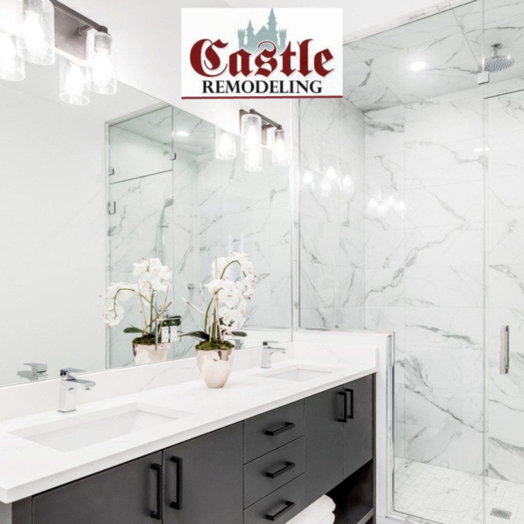 Are you wanting to make your bathroom-lighting dreams a reality? Castle Remodeling can help you ...