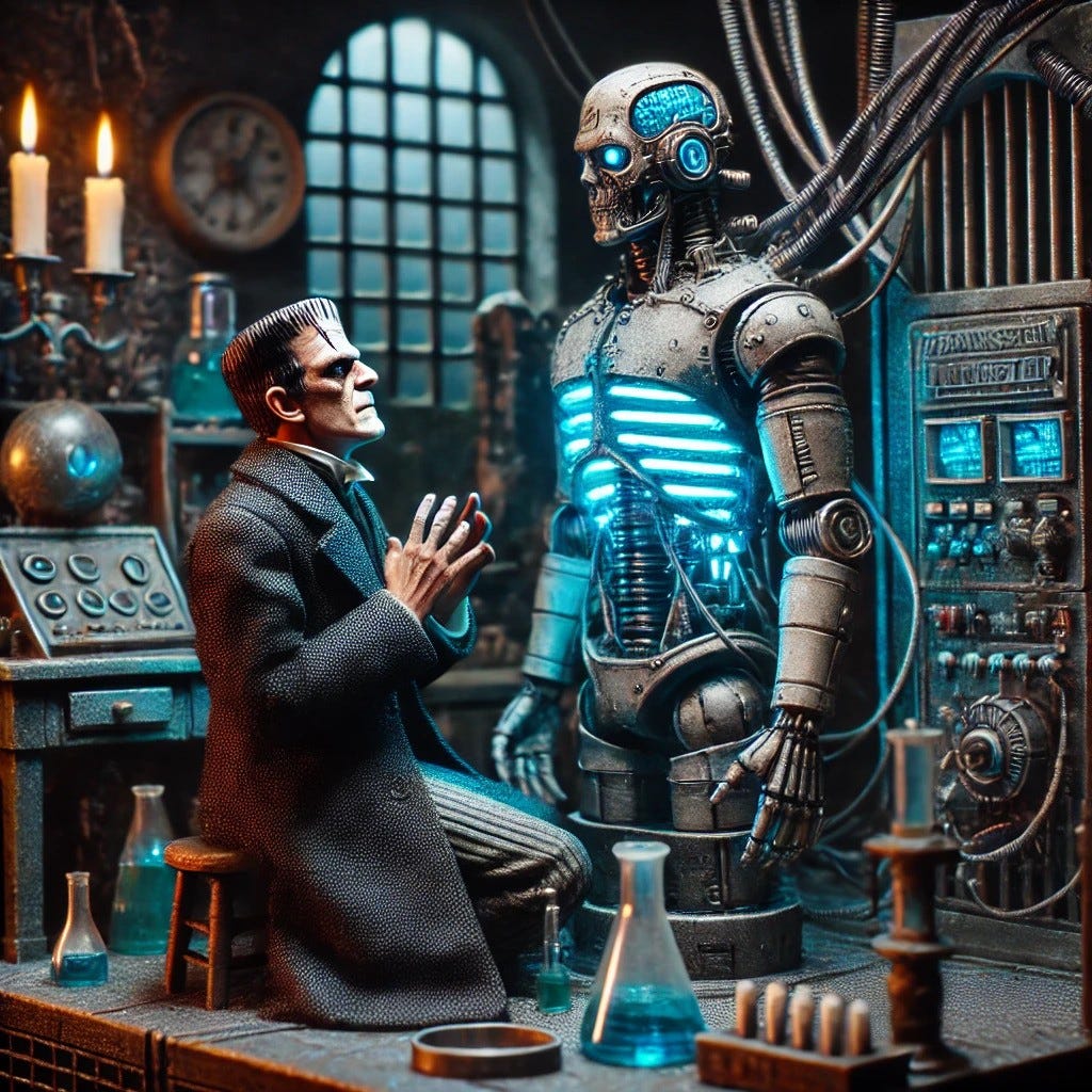 Frankenstein’s Monster, AI, and the Perils of Innovation | by Paul ...