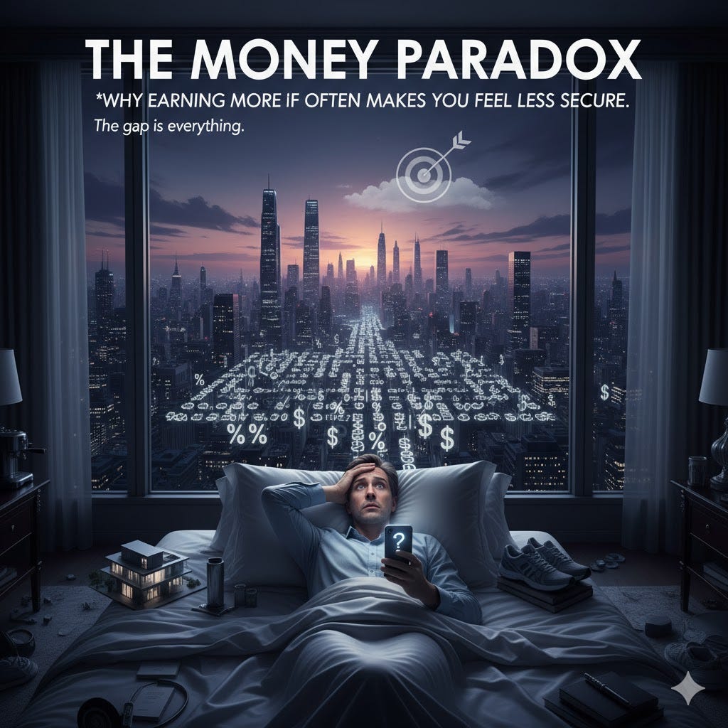 The Money Paradox: Why Earning More Often Makes You Feel Less Secure ...