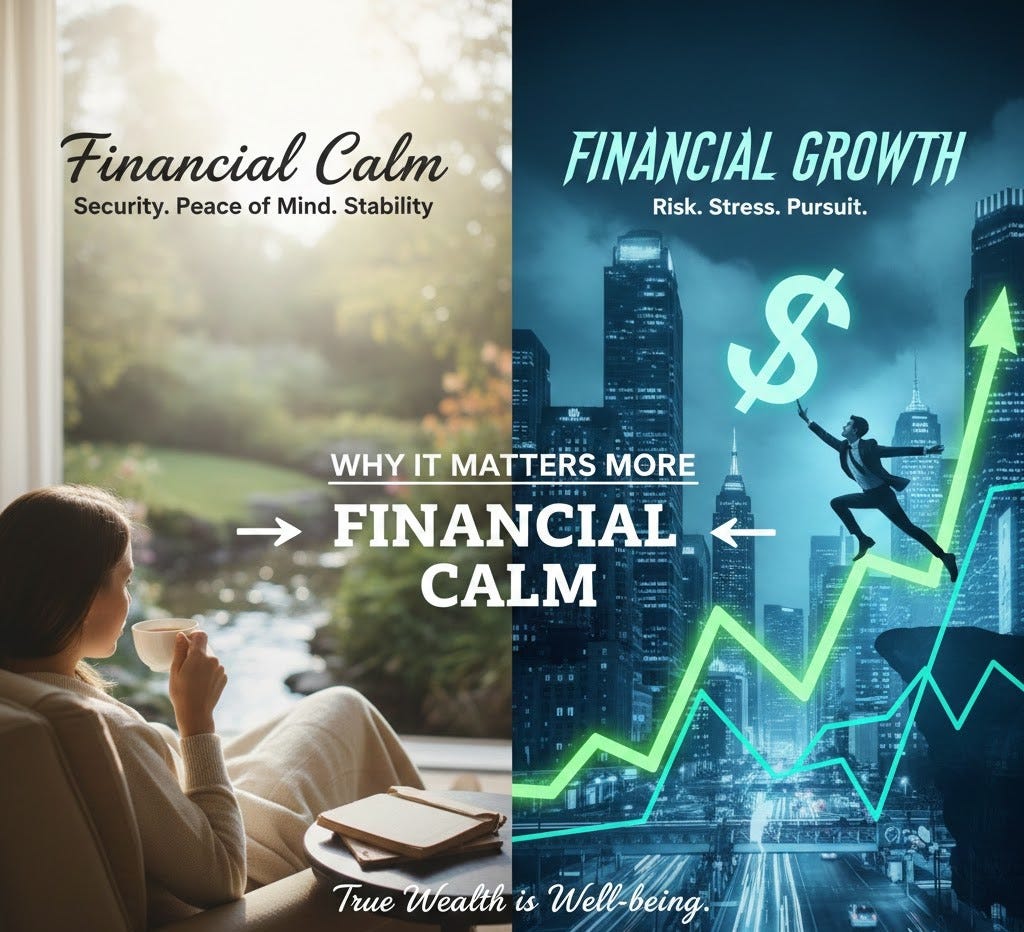 Why Financial Calm Matters More Than Financial Growth (And How to Build ...