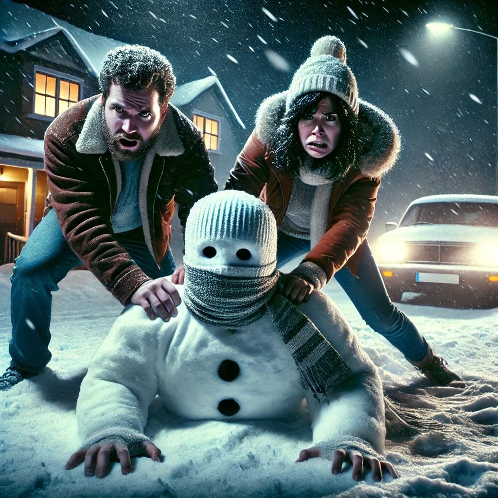 Snowman Abduction | by Sonali Agrawal | Medium
