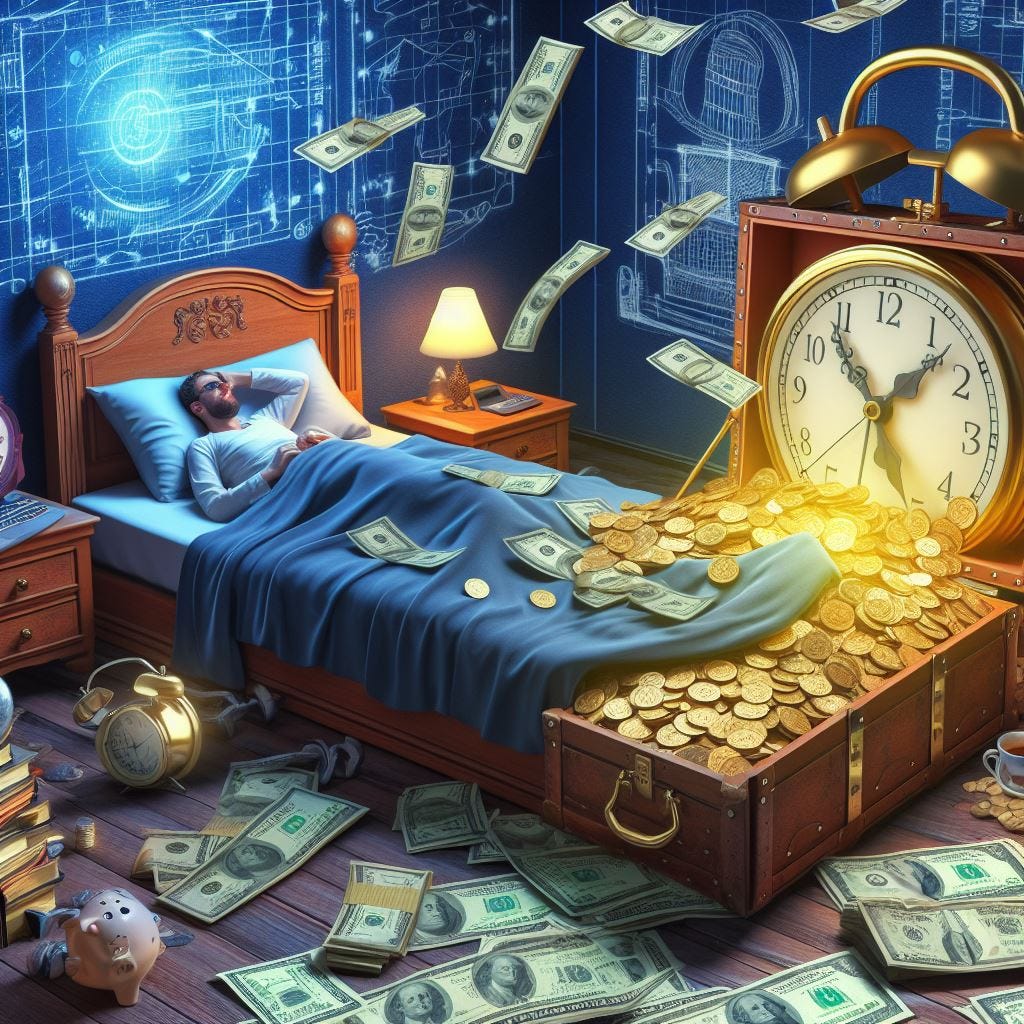 The Real Secret to Making Money While You Sleep-It is not what you ...