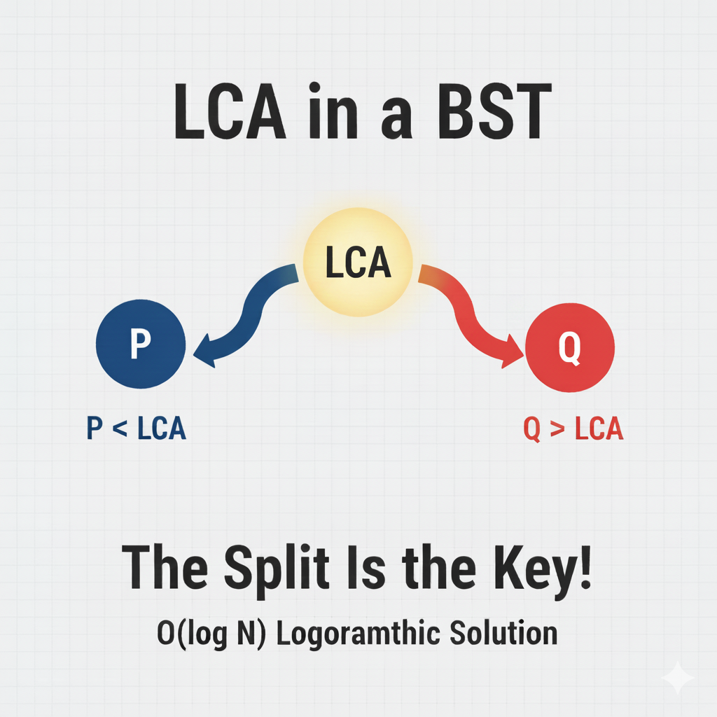 (LeetCode) Lowest Common Ancestor of a Binary Search Tree: 2 Approaches Explained | by Abhinav ...