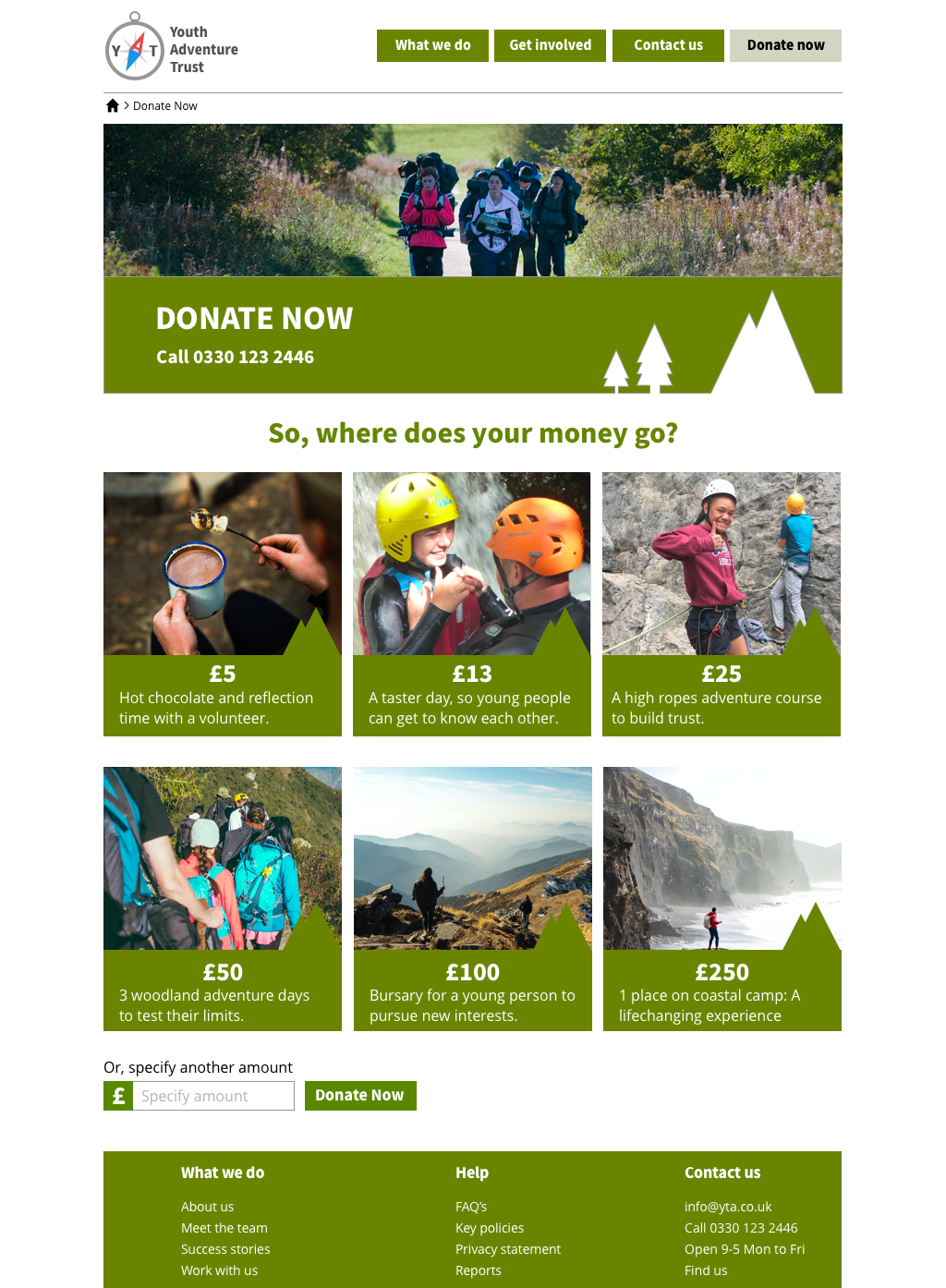 Rebranding A Charity, Youth Adventure Trust | by Joe Whitby | Medium