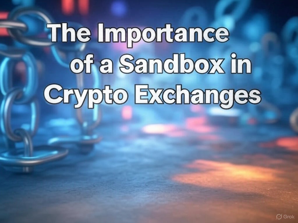 The Importance of a Sandbox in Crypto Exchanges | by ecxx.com | Apr ...