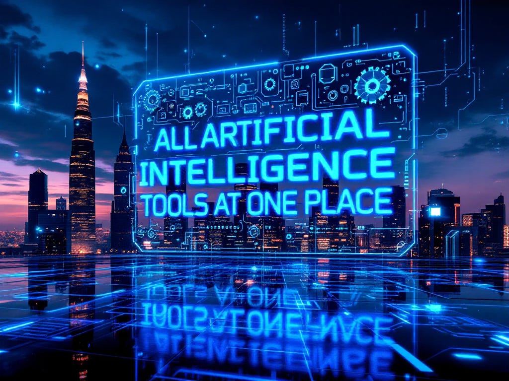 Pay 1 And Use ALL Artificial Intelligence Tools at One Place | by ...