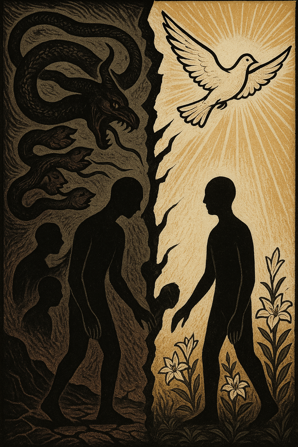 This is a prophetic-style scroll based on what the Holy Spirit revealed ...