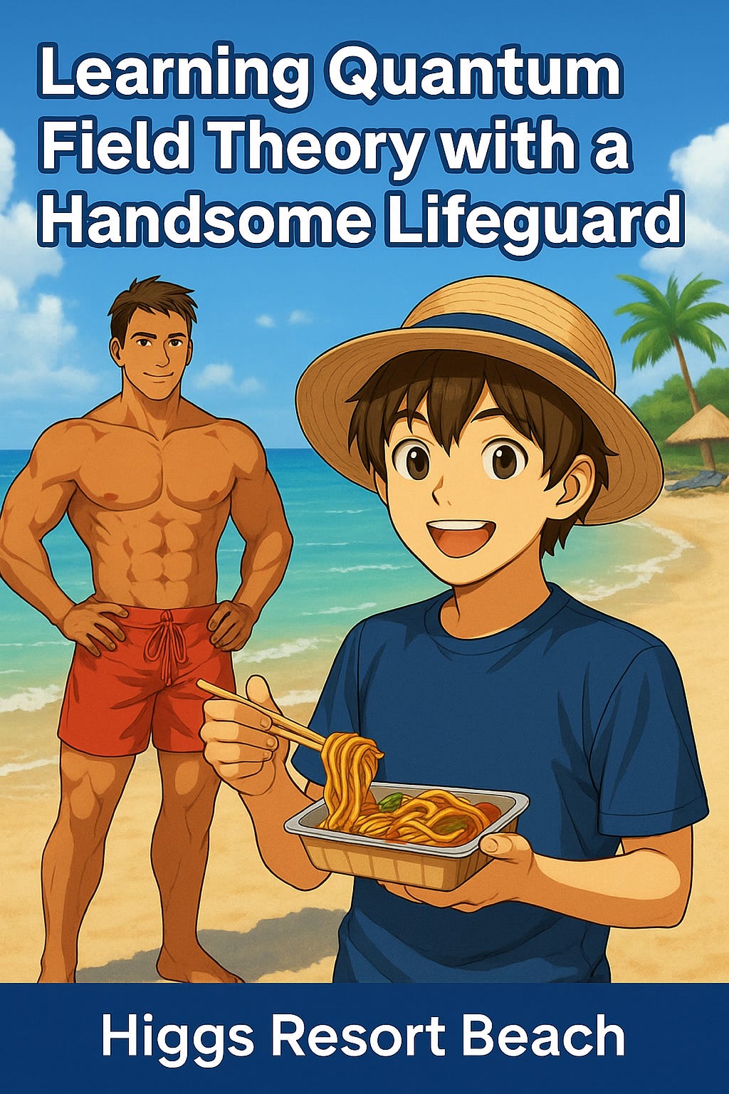 Learning Quantum Field Theory with a Handsome Lifeguard: A Breezy Read to Spark Your Imagination ...