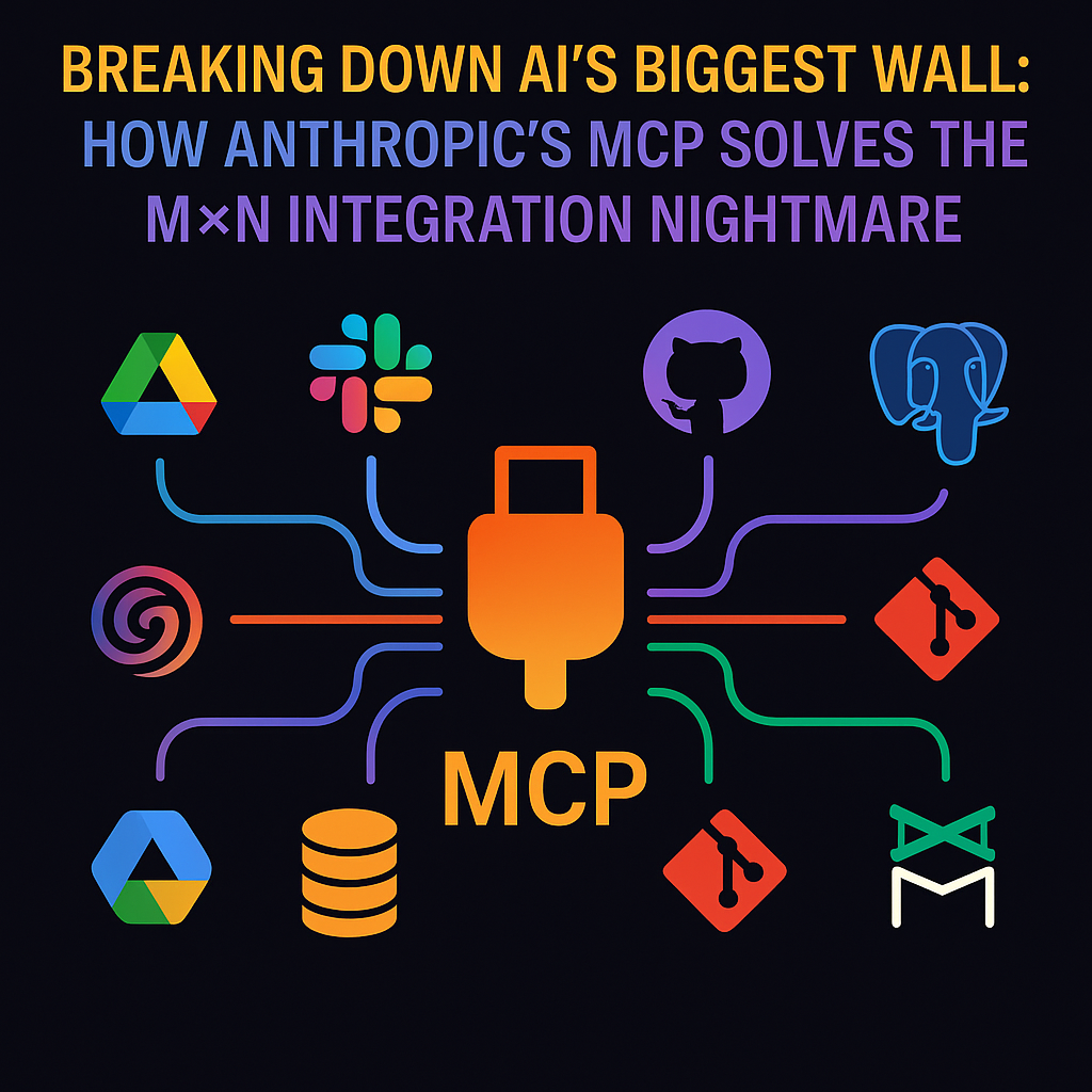 Breaking Down AI’s Biggest Wall: How Anthropic’s MCP Solves the “M×N ...