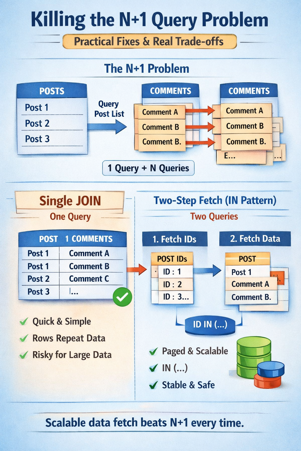 Killing the N+1 Query Problem: Practical Fixes and the Real Trade-offs ...