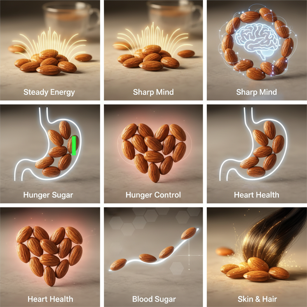 6 Benefits of Eating Almonds First Thing in the Morning | by Shivam ...