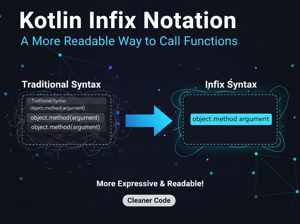 Kotlin Infix Notation: Write Cleaner Code | Medium