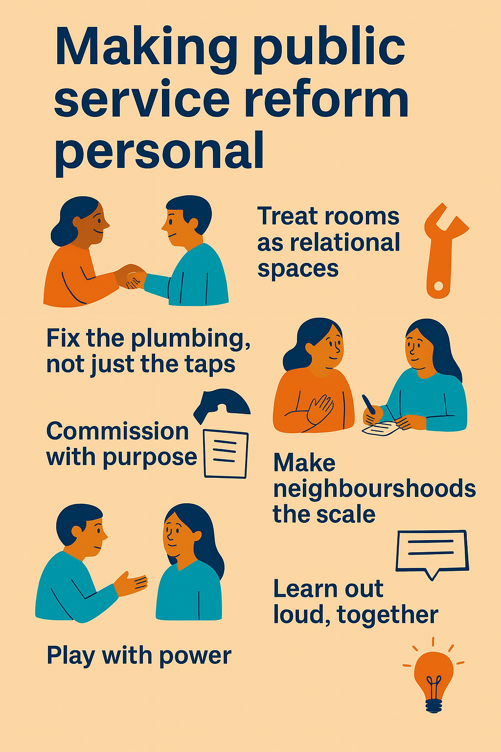 What we do differently when we take public service reform personally ...