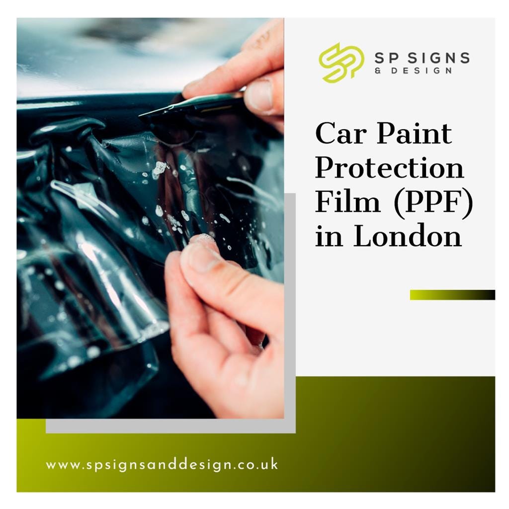 Car Paint Protection Film (PPF) in London - SP Signs And Design - Medium