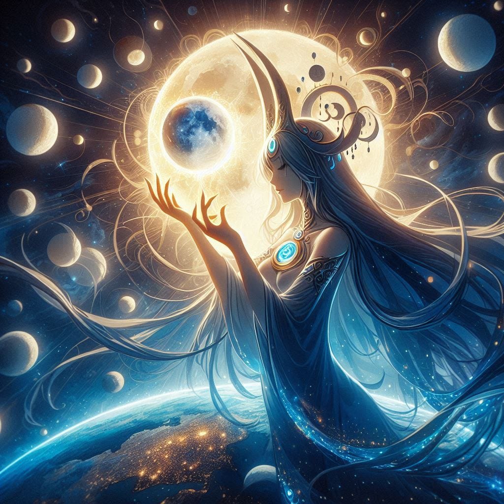 Luna: The Moon Goddess. Once upon a time, in a world where the… | by ...