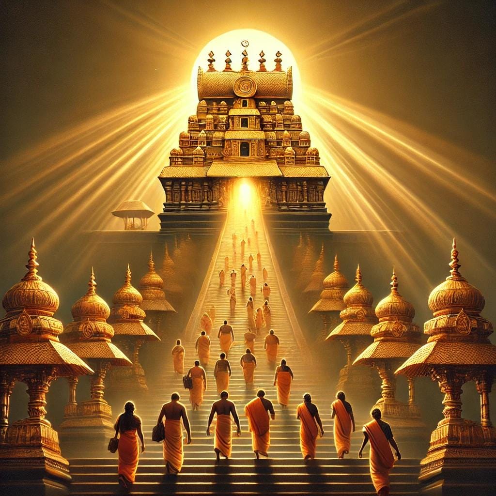 The 18 Sacred Steps – Climbing to Liberation | by Dr. Sheetal Nair | Medium