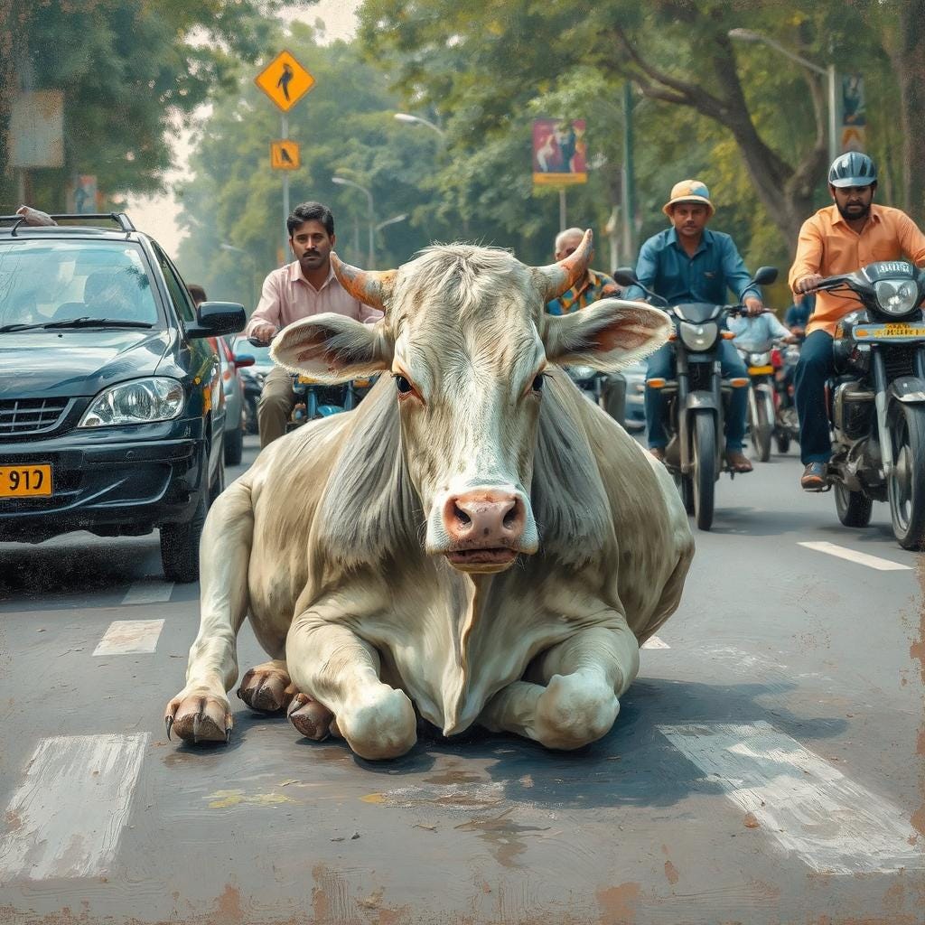 Cow in the City: The Lost Poem That May Never Have Existed | Poetic ...