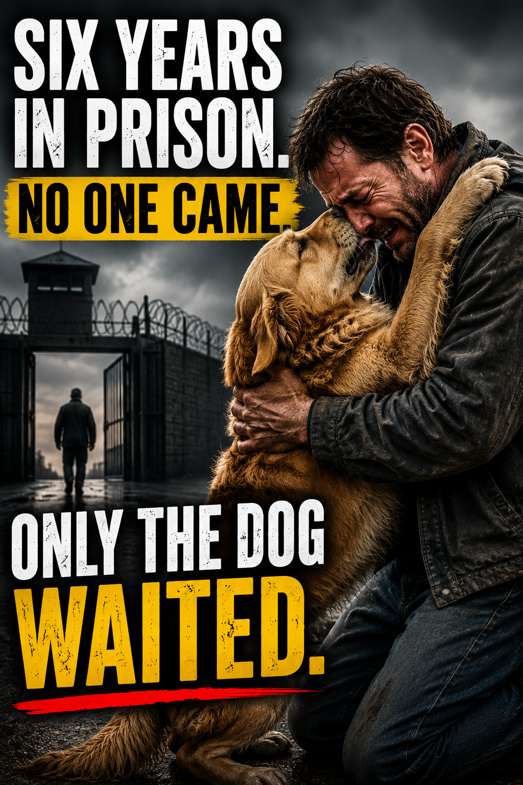 When He Came from Prison, Only the Dog Still Loved Him… | by Author ...