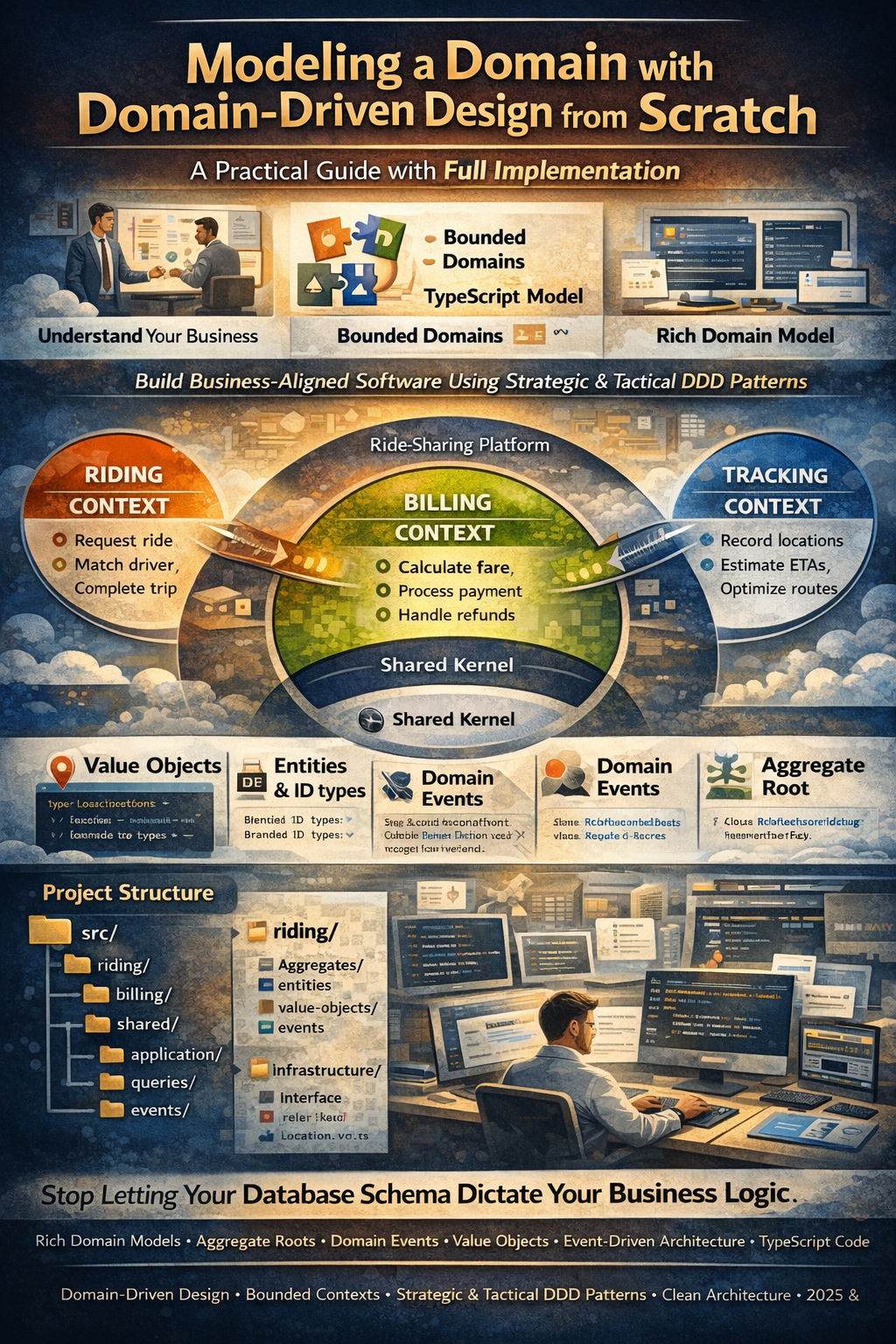 Modeling a Domain With Domain-Driven Design From Scratch | DDD | by ...