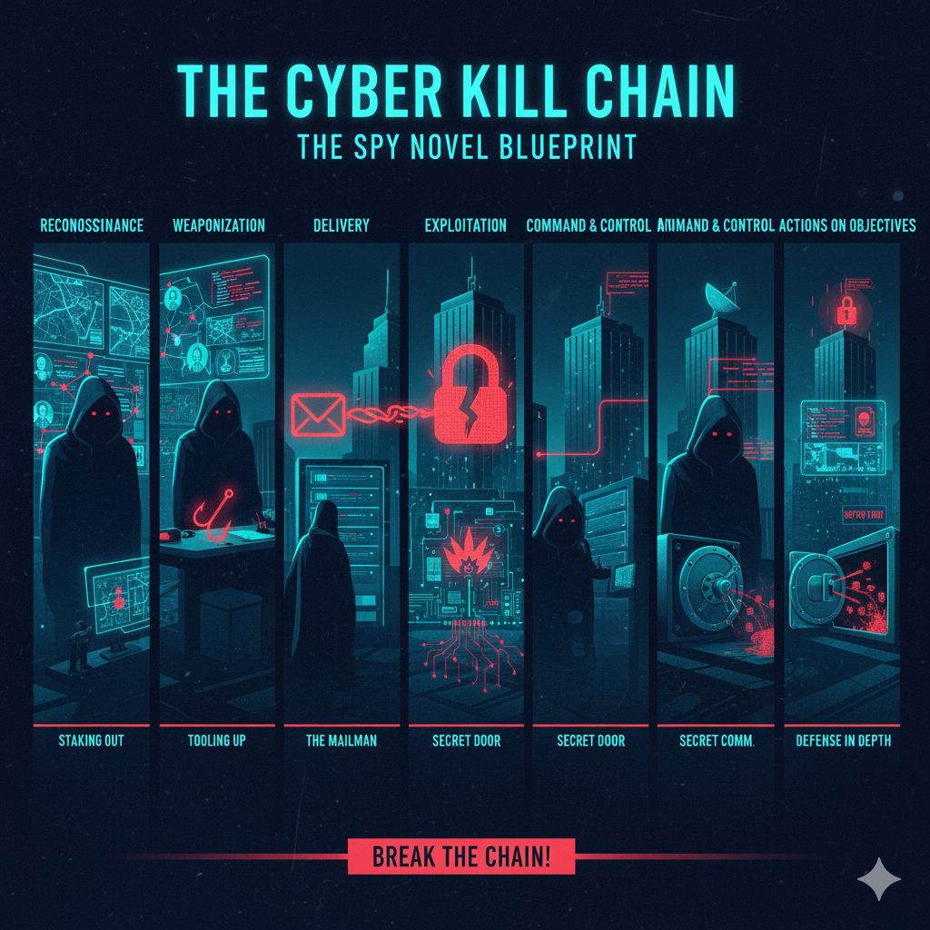 The role of the cyber kill chain in Threat Detection | by Prajwal M ...