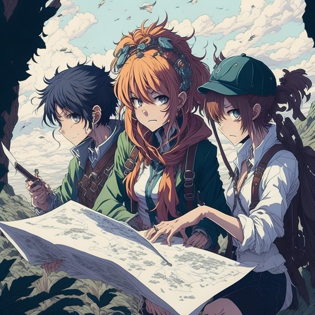 The lost map. Unearth the Legends: A Treasure Hunt… | by ...