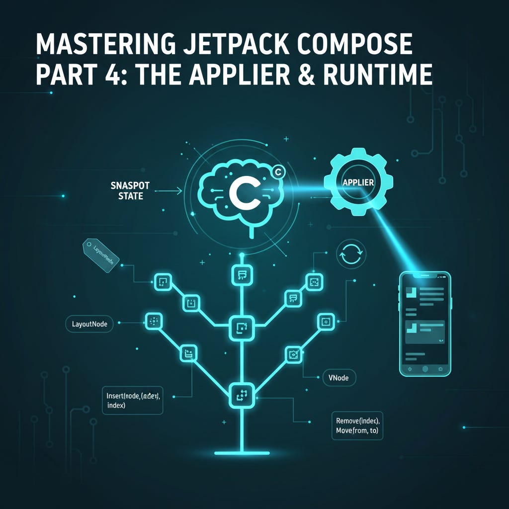 Jetpack Compose : Applier & Runtime | Stackademic