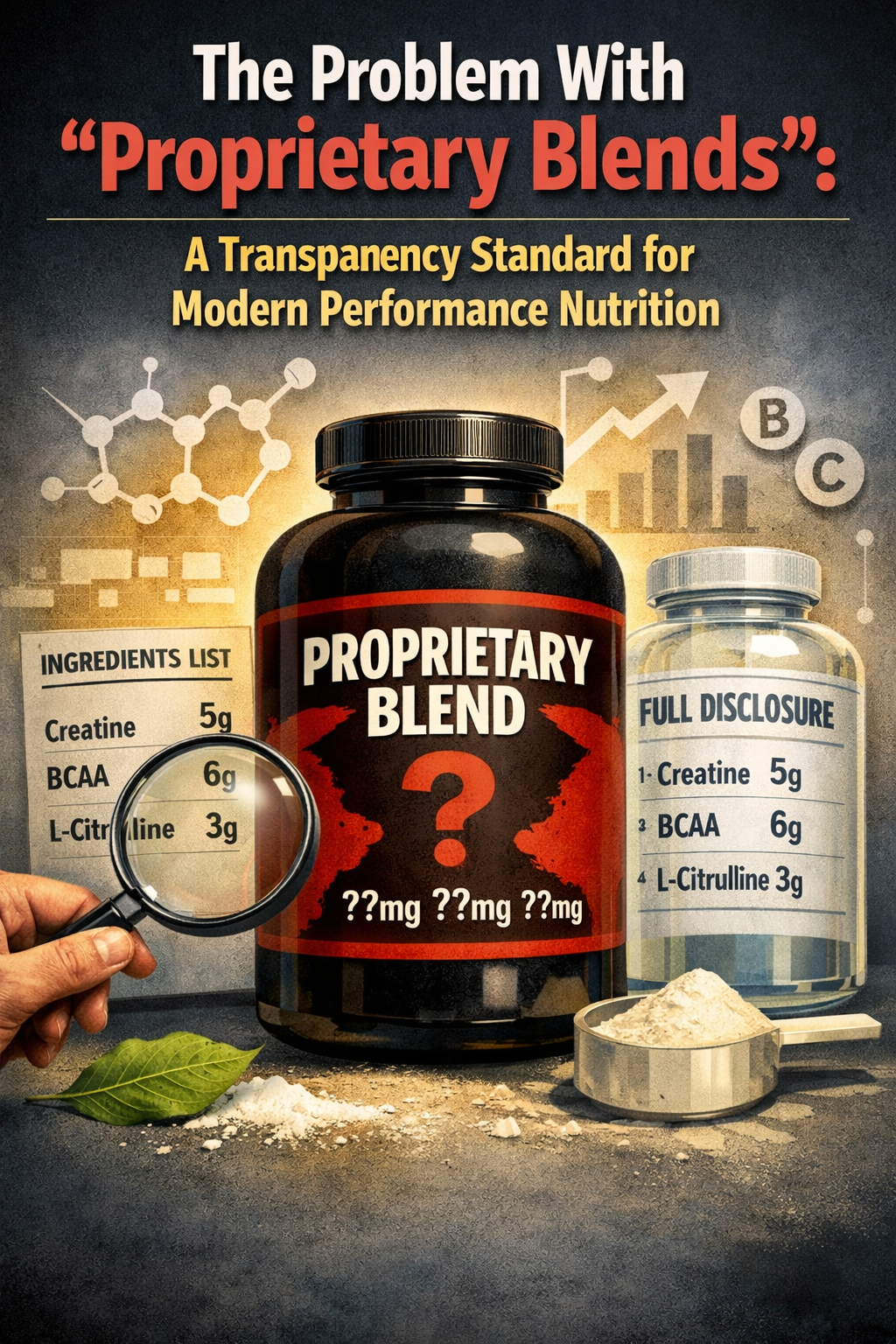 The Problem With “Proprietary Blends”: A Transparency Standard for ...