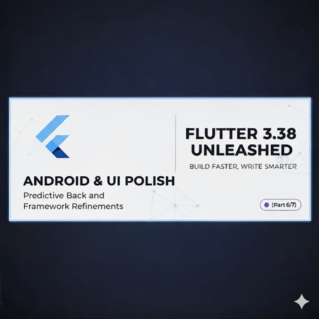 Android & UI Polish: Predictive Back and Framework Refinements (Part 6/7) | by Ravi Savaliya ...