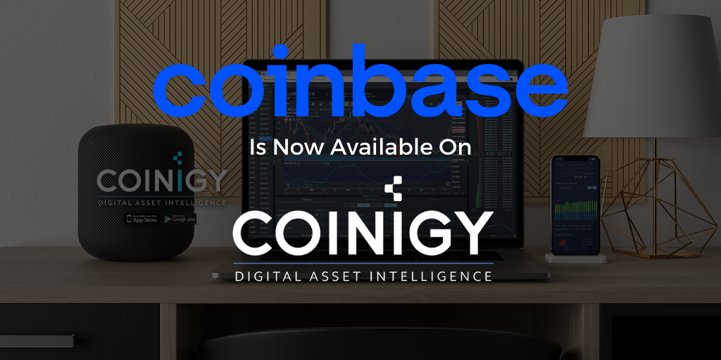 Coinbase Balance Tracking Now Available on Coinigy | by Coinigy | Medium