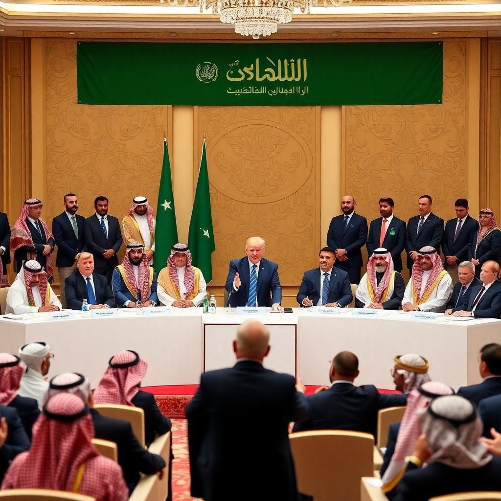 32 American CEO — Joins Trump in Saudi Arabia for a Business Summit and ...